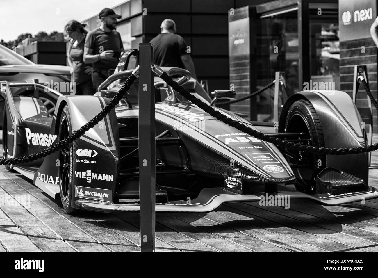 Sports car Jaguar all-electric FIA Formula E Stock Photo - Alamy