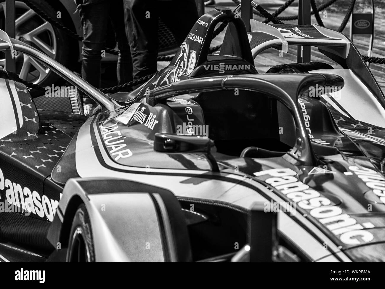 Sports car Jaguar all-electric FIA Formula E Stock Photo - Alamy