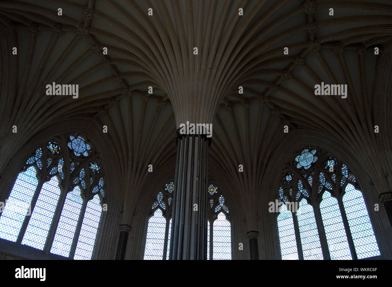 Chapter House, Wells Cathedral, Somerset, England Stock Photo - Alamy