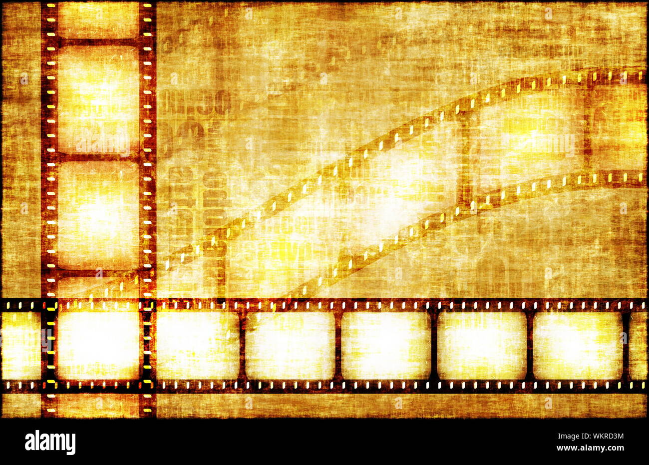 Vintage Stylish Entertainment Media as Old Art Stock Photo - Alamy