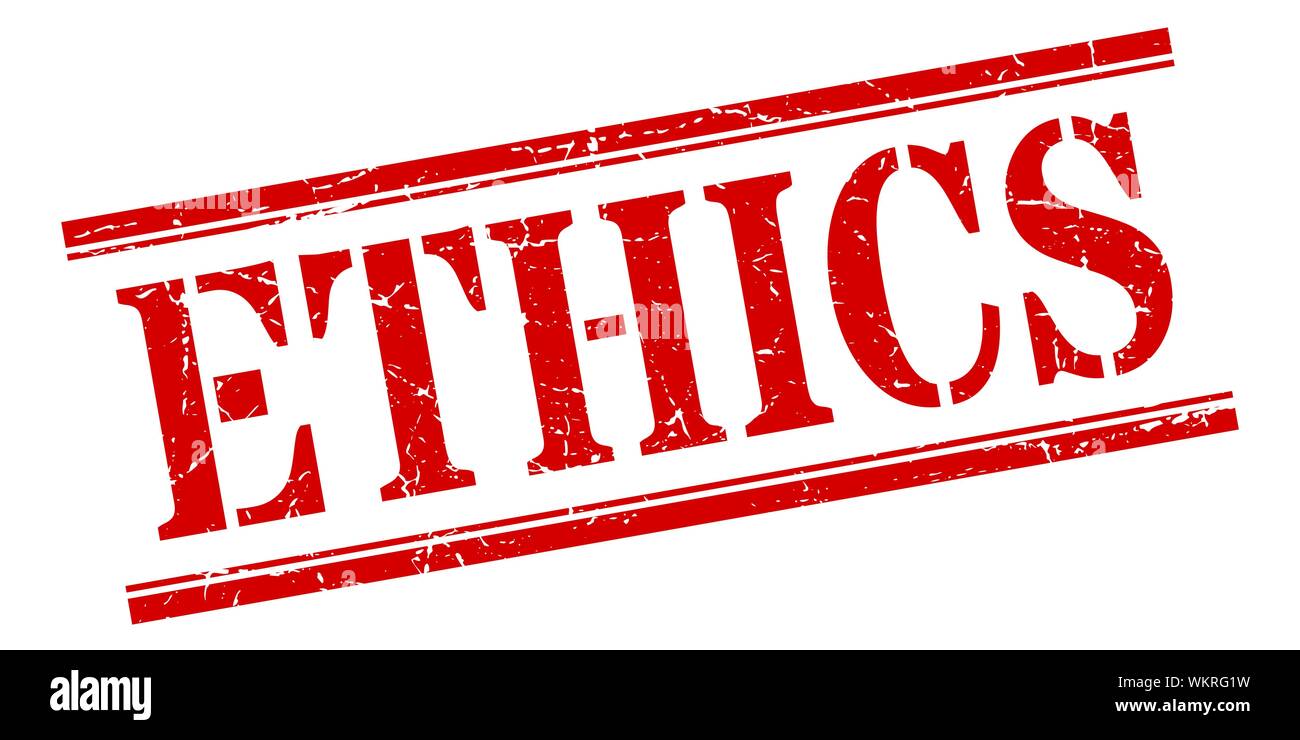 Ethics square isolated sign hi-res stock photography and images - Alamy