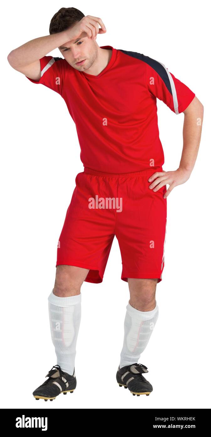 Sweaty football player Cut Out Stock Images & Pictures - Alamy