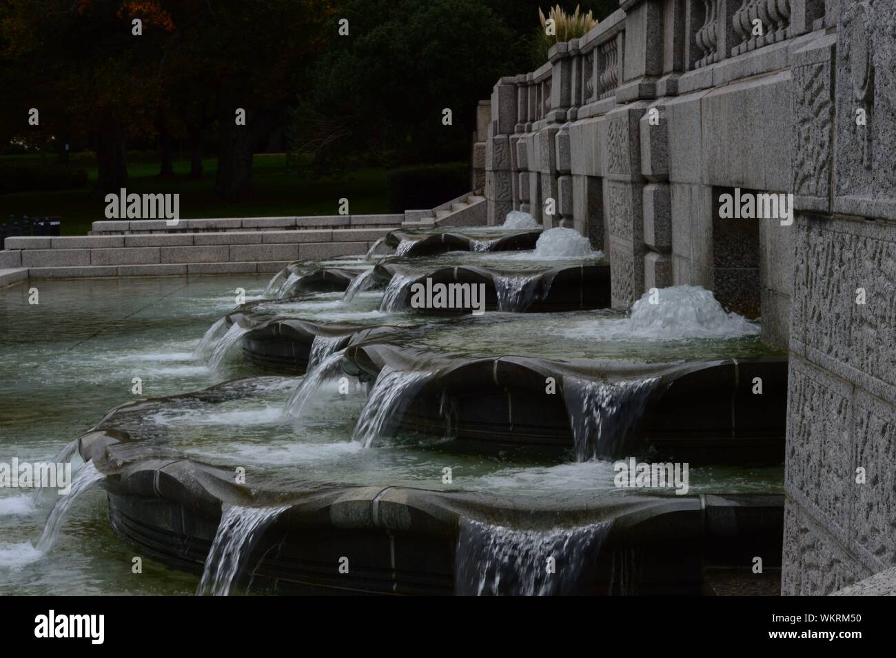 Fountain flowing water hi-res stock photography and images - Alamy