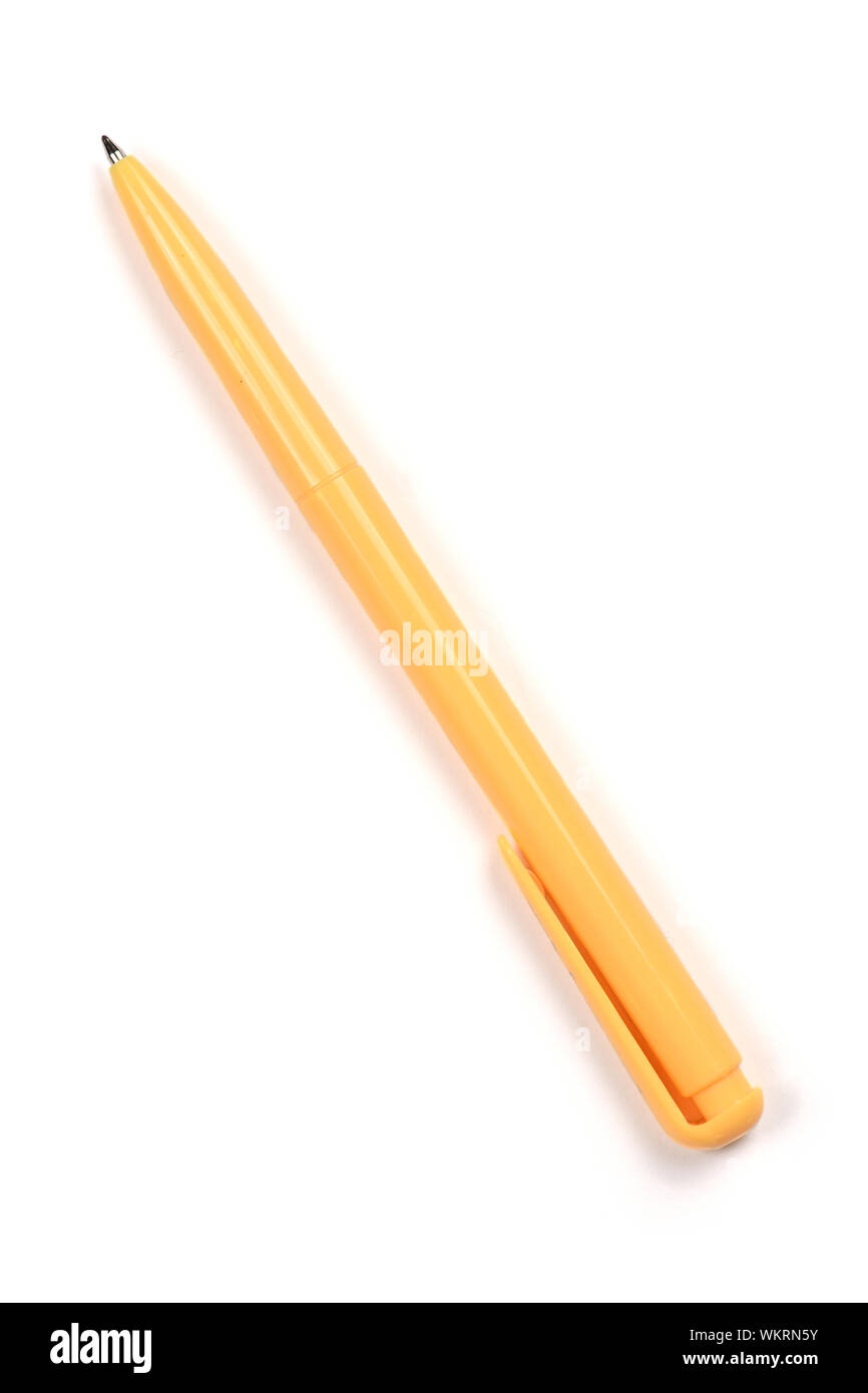 Ball pen isolated on white background. High resolution photo. Full ...