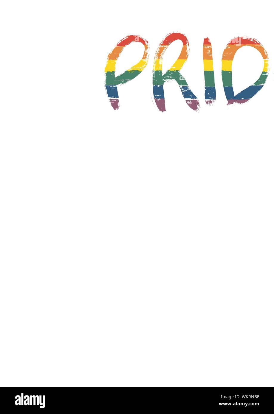LGBTQ Pride Letters Vector Stock Vector Image & Art - Alamy