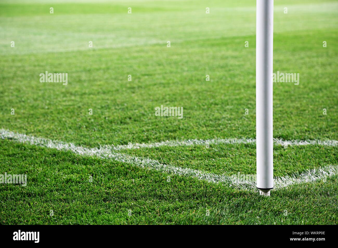 Corner of soccer field hi-res stock photography and images - Alamy