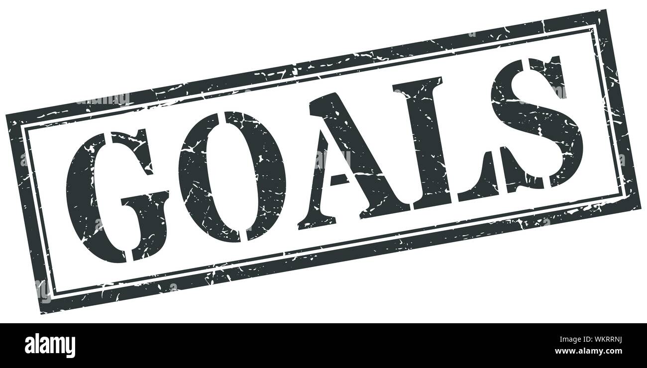 Goals stamp Black and White Stock Photos & Images - Alamy