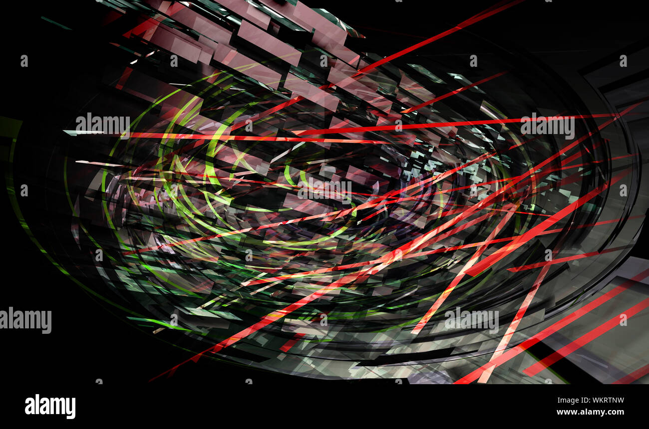 Virtual data portal 3d hi-res stock photography and images - Alamy