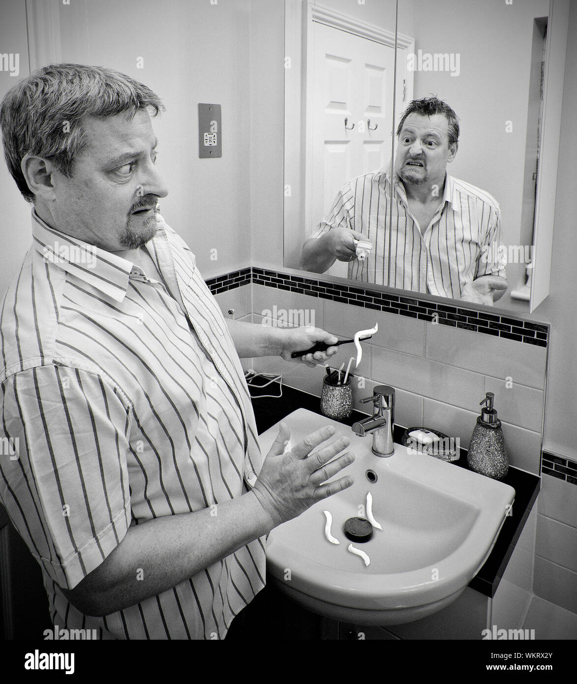 Angry looking man hi-res stock photography and images - Alamy