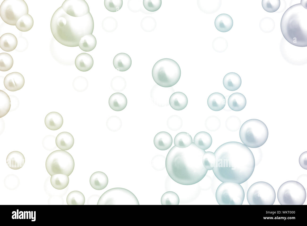 Bubbles fizz background soap Cut Out Stock Images & Pictures - Alamy