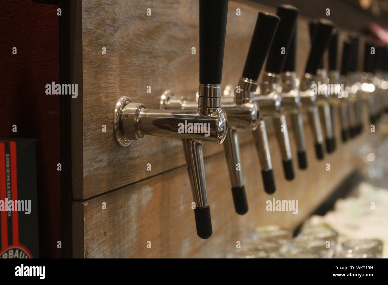 Taps row hi-res stock photography and images - Alamy