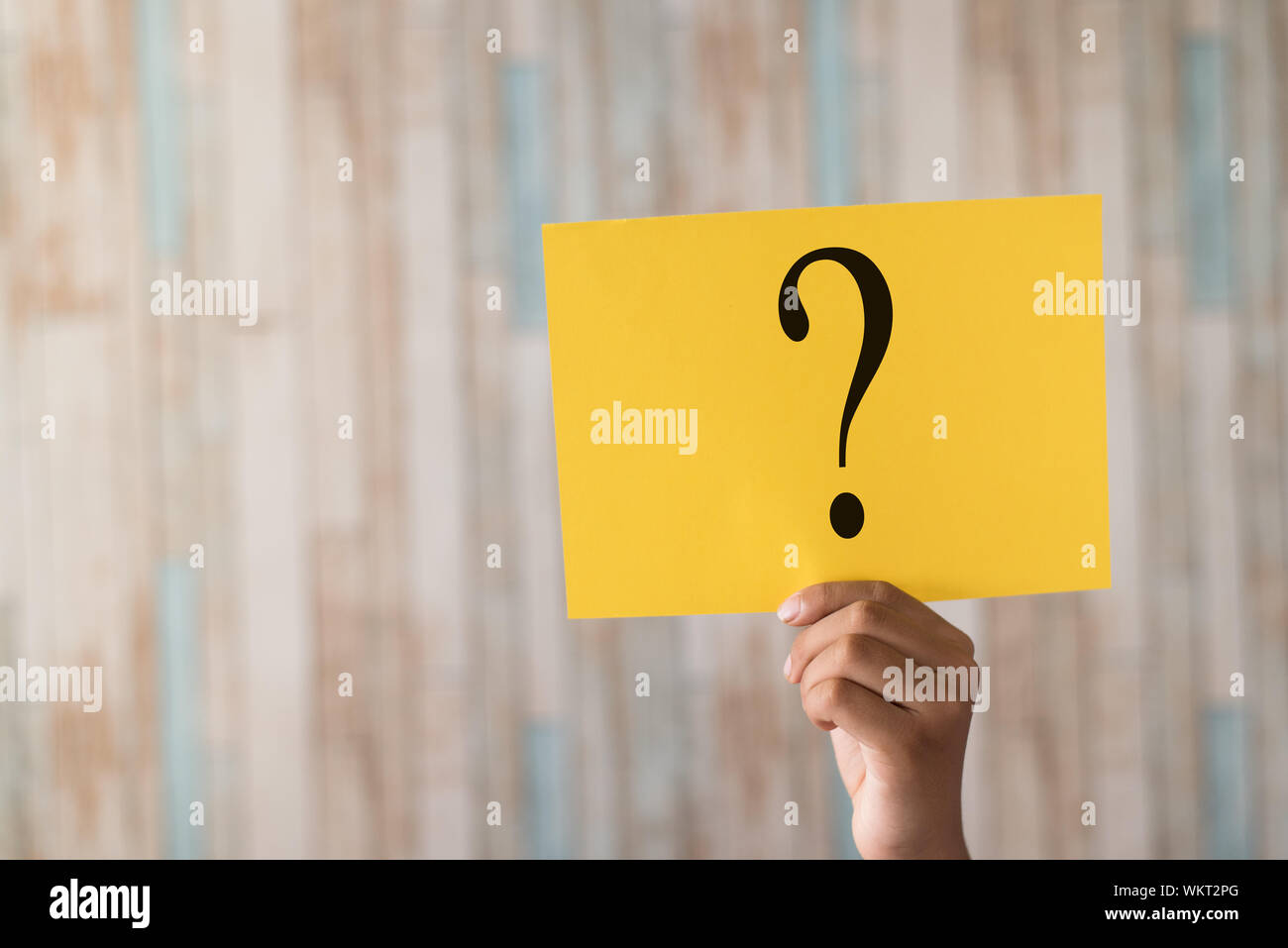Hand Question Mark High Resolution Stock Photography and Images - Alamy
