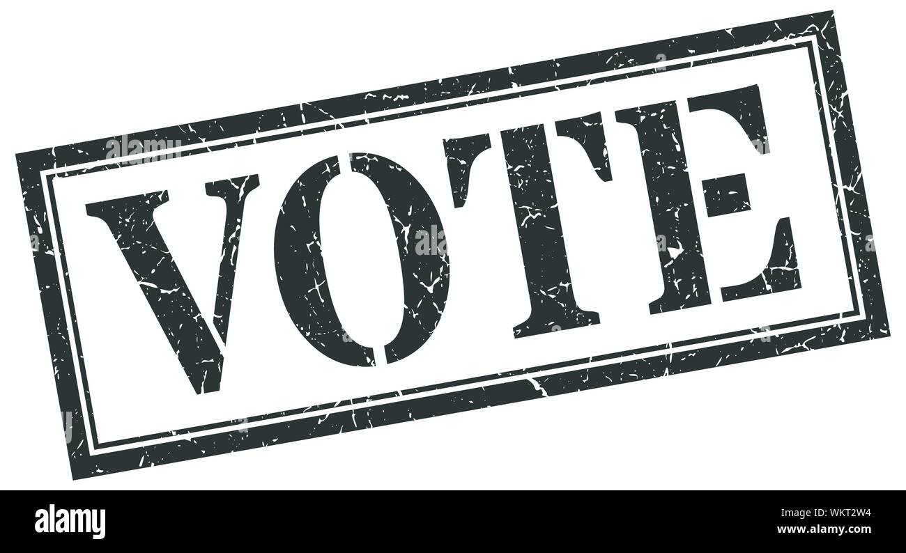 vote stamp. vote square grunge sign. vote Stock Vector Image & Art - Alamy