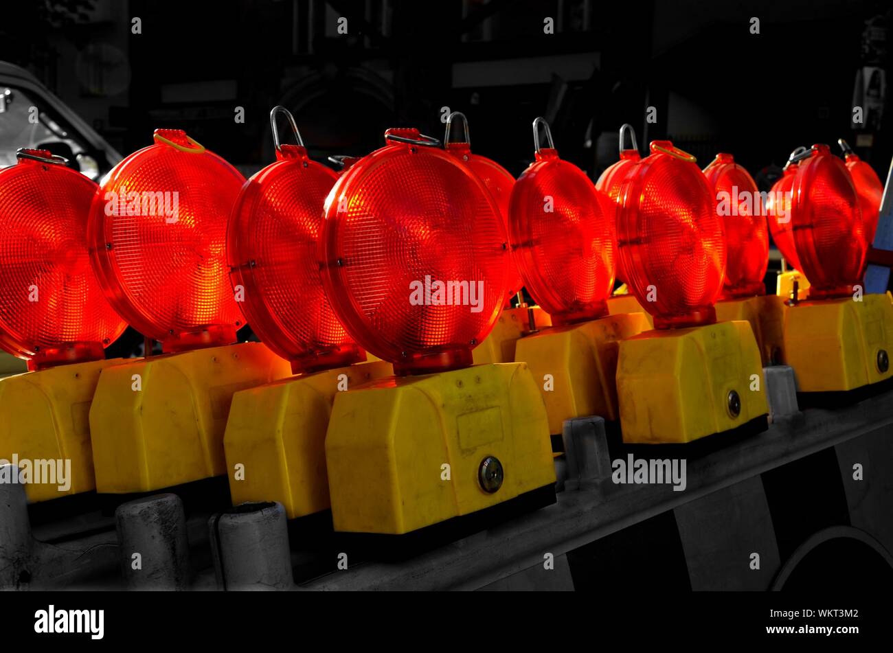 Barricade light hi-res stock photography and images - Alamy