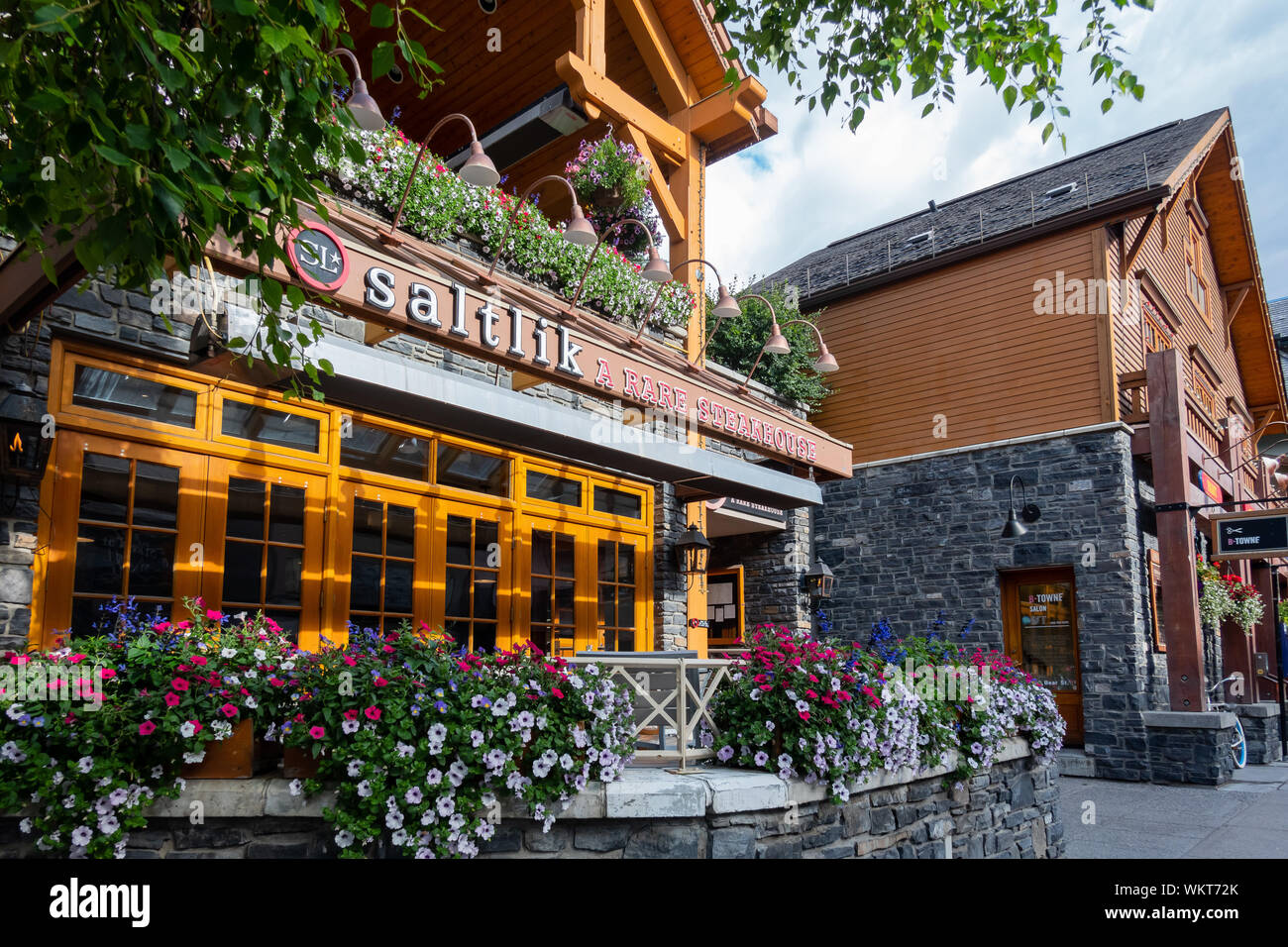 Banff town center hi-res stock photography and images - Alamy