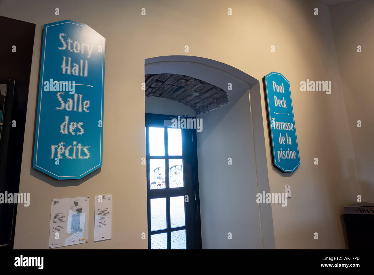 Banff, JUL 26: Visitor Center of the Cave and Basin National Historic ...