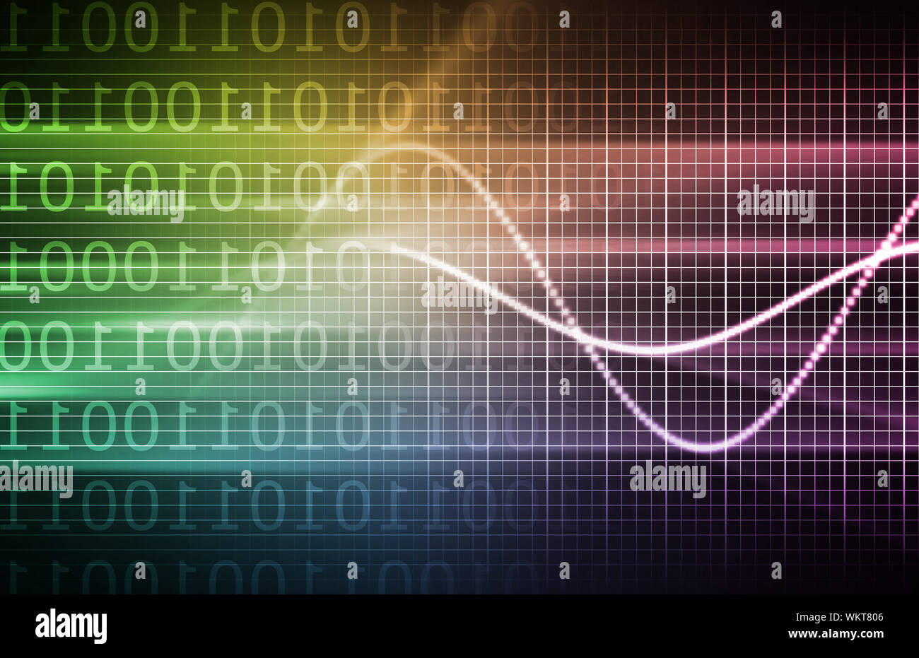 Purple Technology Forecast in Sales and Data Stock Photo - Alamy