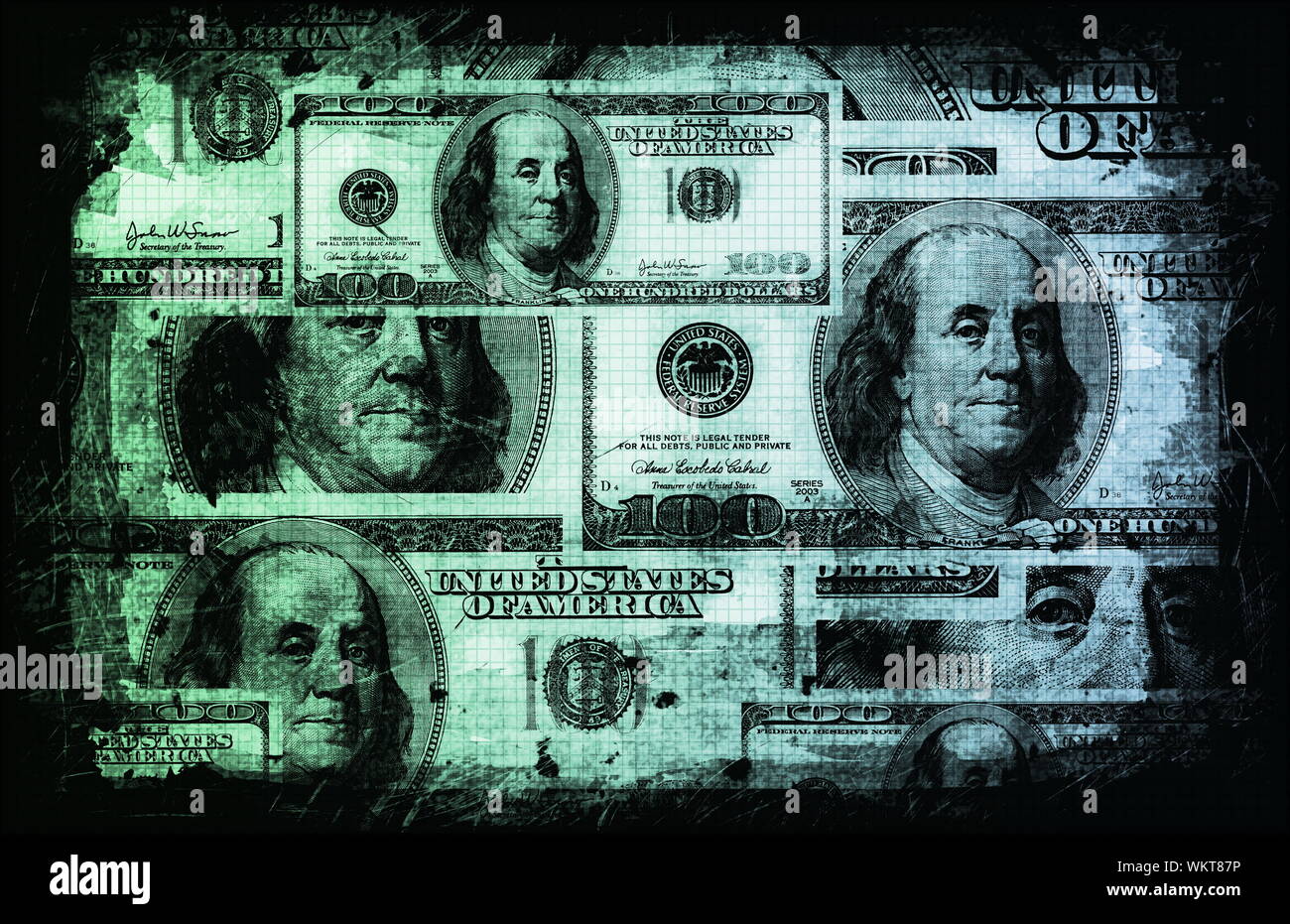 US Dollar Abstract Currency Notes as Background Stock Photo - Alamy