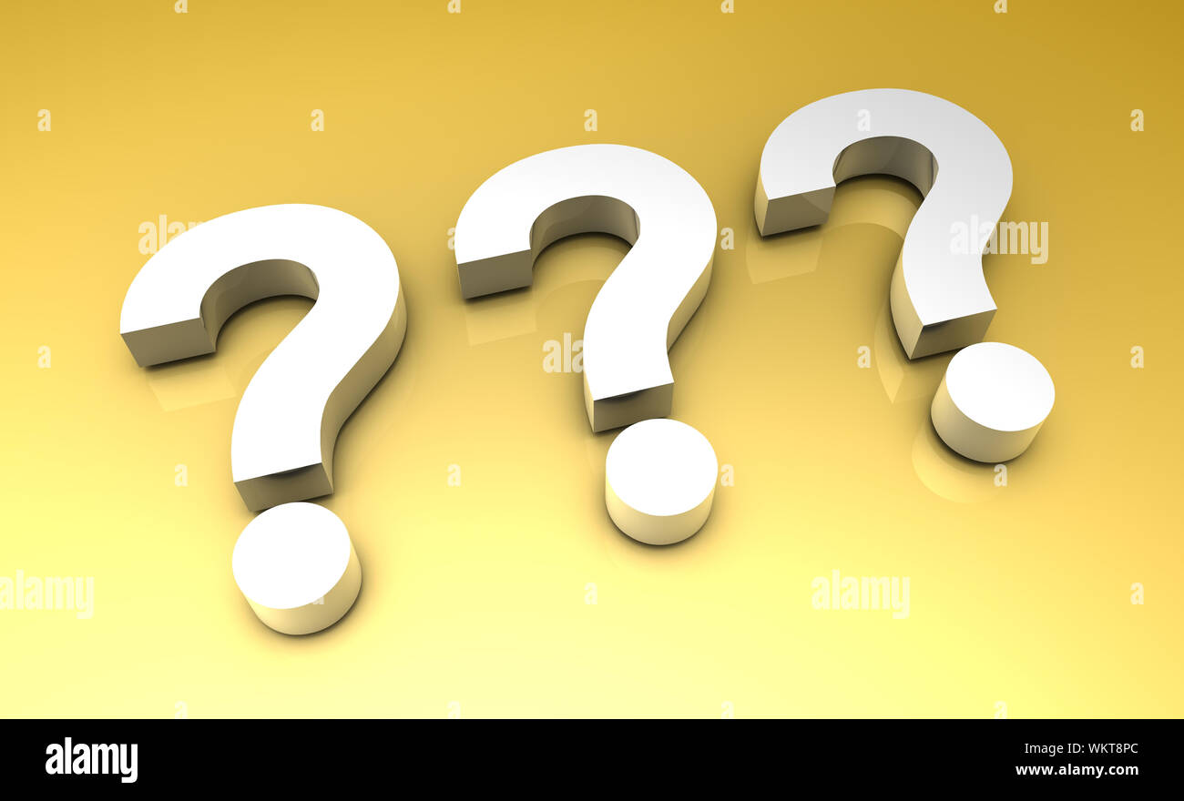 Question Marks in Metal Gold Texture Background Stock Photo - Alamy