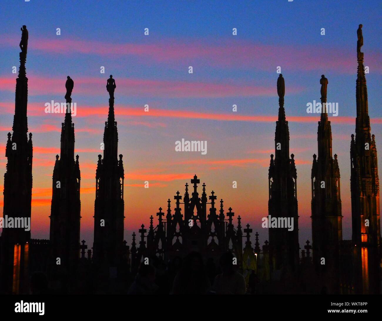 Milano sunset hi-res stock photography and images - Alamy