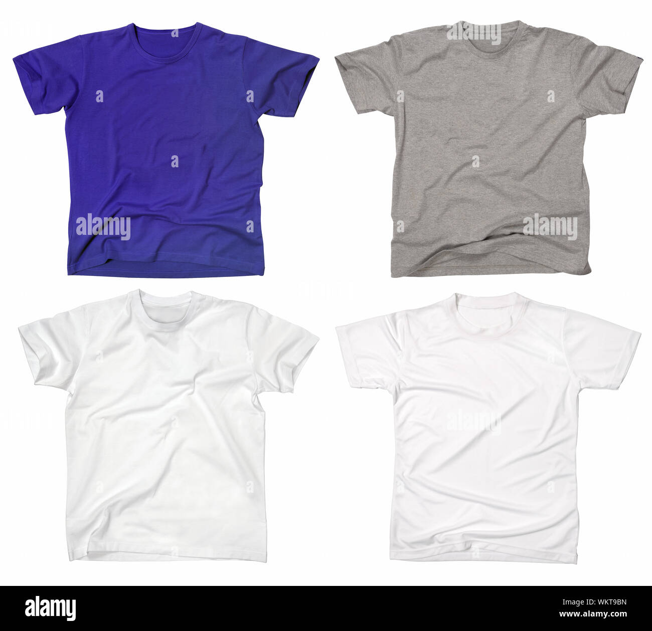 Blank t-shirts 2 Stock Photo - Alamy