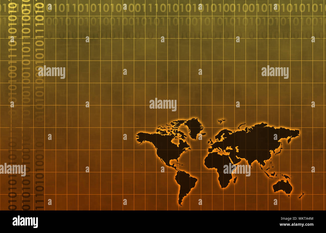 Global Business System Data as Background Wallpaper Stock Photo - Alamy