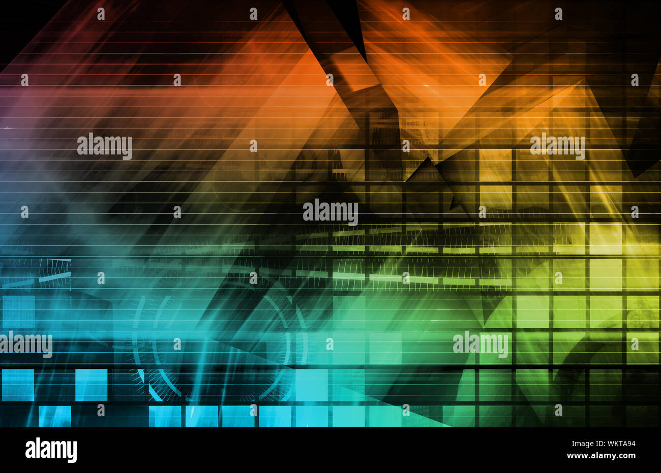 Advanced Technology Science As a Art Background Stock Photo - Alamy