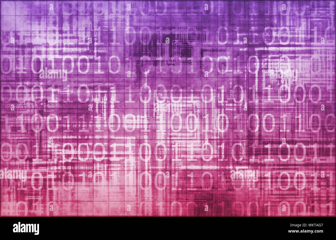 Purple virtual technology background lines hi-res stock photography and ...