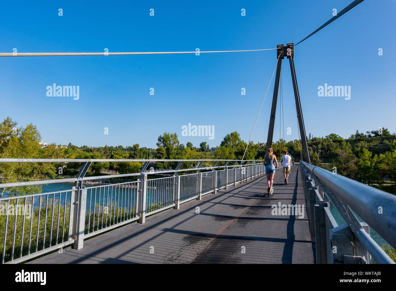 Downtown calgary bicycle hi-res stock photography and images - Alamy