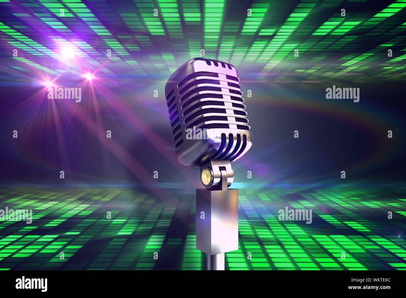 Cool Microphone Background