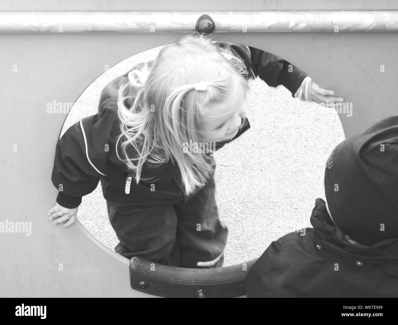 Kids playing high angle hi-res stock photography and images - Alamy