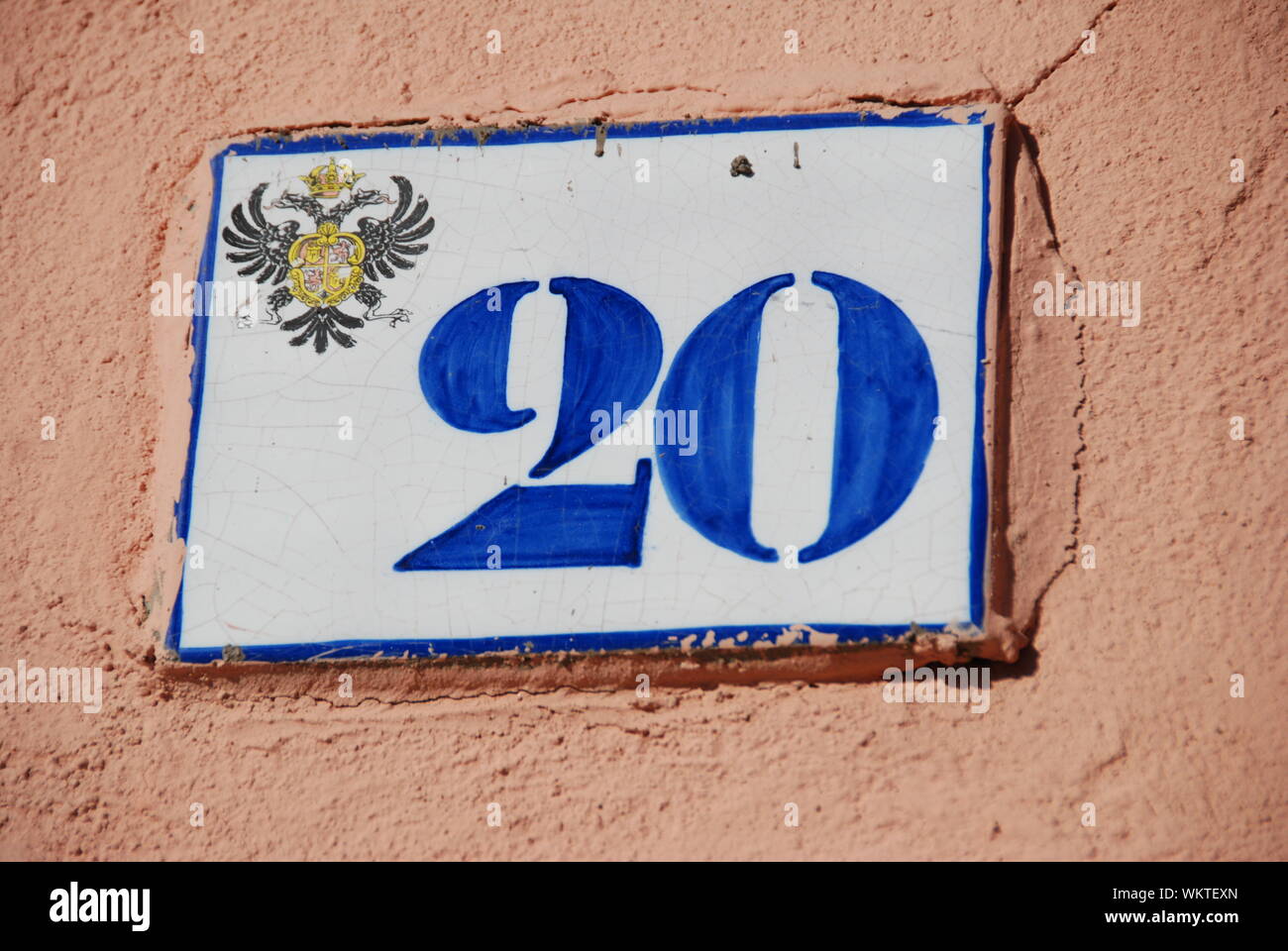 Number 20 sign hi-res stock photography and images - Alamy