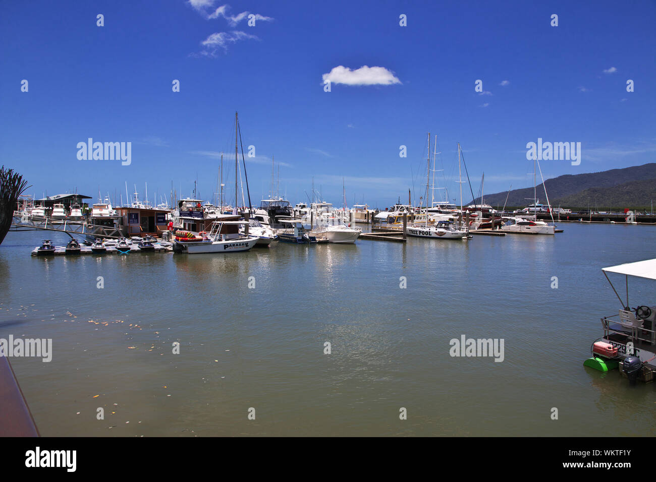 Cairns, Queensland / Australia - 03 Jan 2019: Marina in Cairns city ...