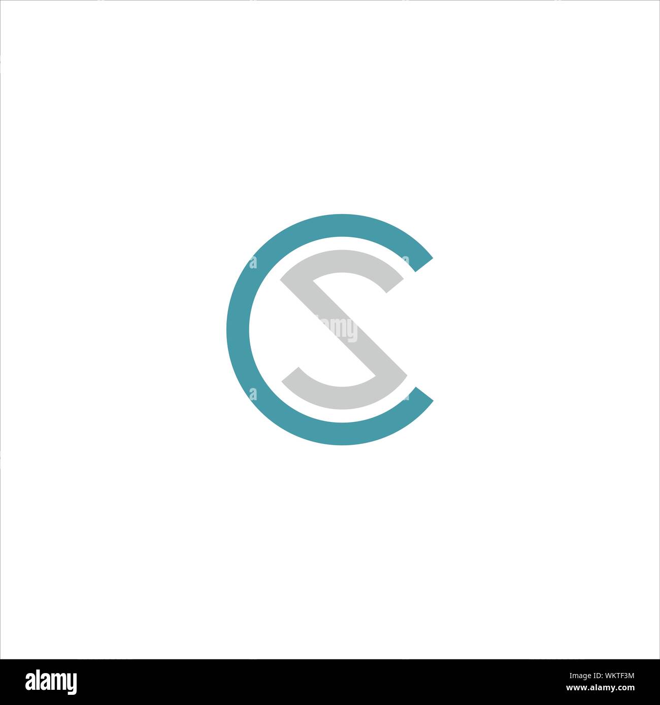 CS and SC creative initial based letter icon logo vector designs Stock ...