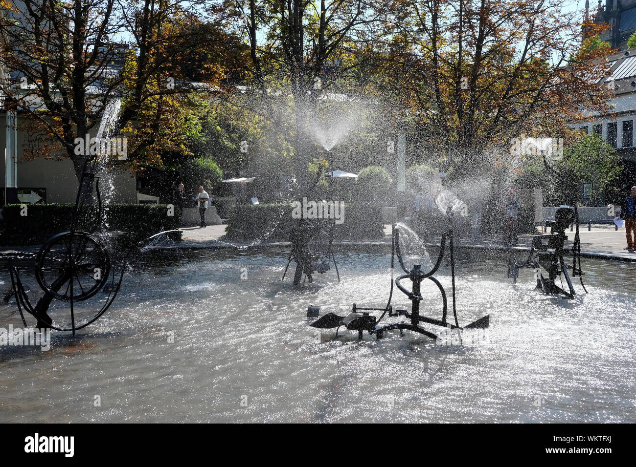 Carnival fountain basel switzerland hi-res stock photography and images ...