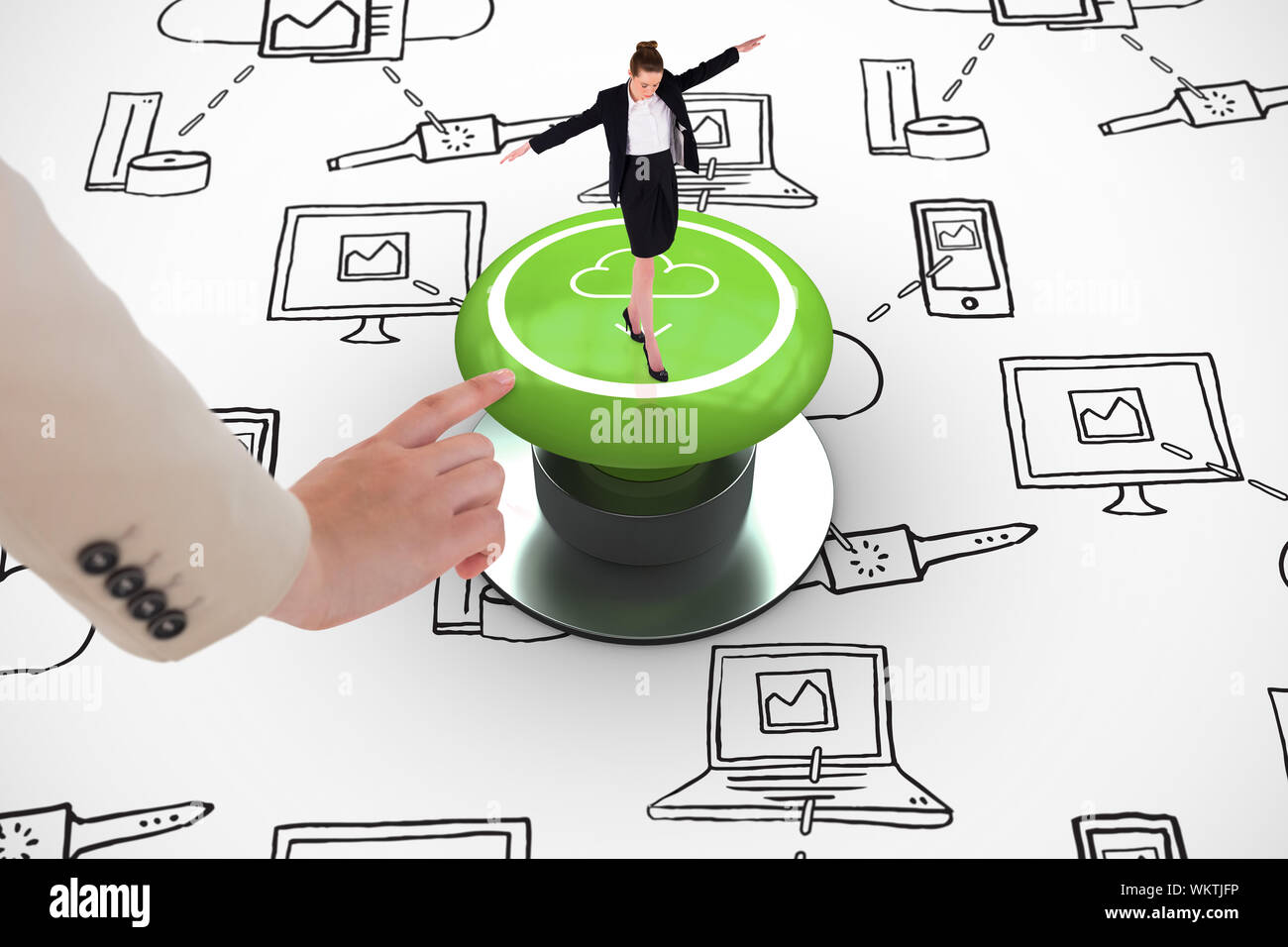 Balancing act technology hi-res stock photography and images - Alamy