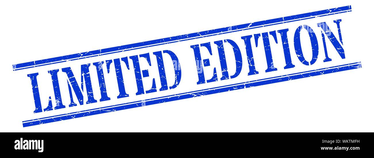 limited edition stamp. limited edition square grunge sign. limited ...