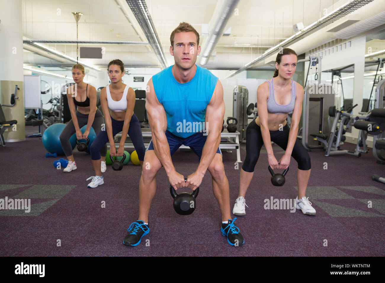 Male teacher leading class hi-res stock photography and images - Alamy