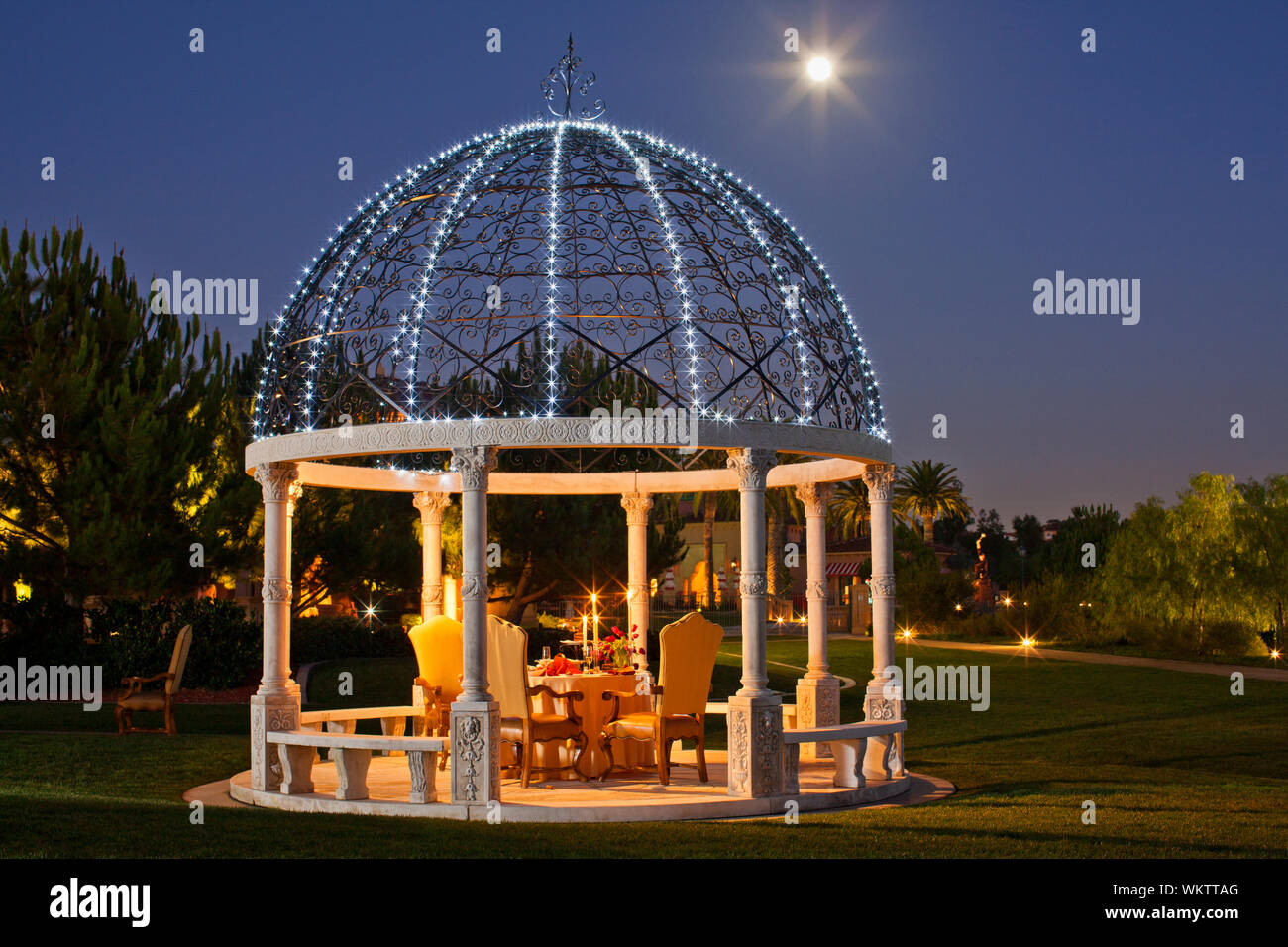 Gazebo set up in hi-res stock photography and images - Alamy