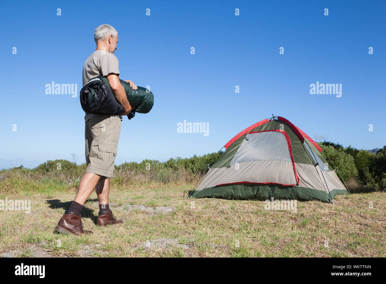 Camper walking hi-res stock photography and images - Alamy