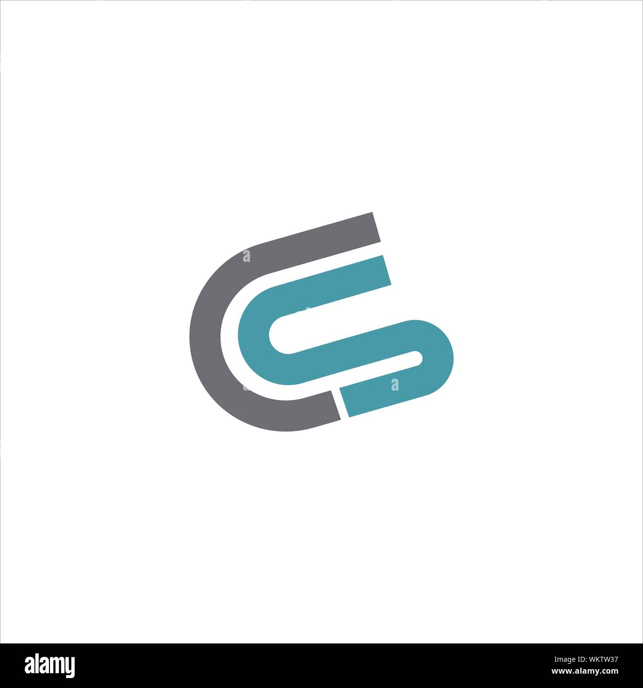 CS and SC creative initial based letter icon logo vector designs Stock ...