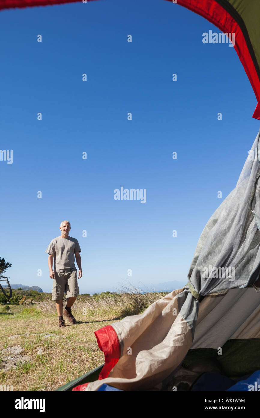 Camper walking hi-res stock photography and images - Alamy