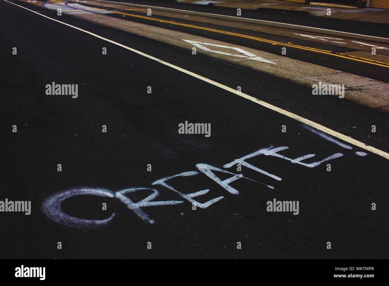 Create road hi-res stock photography and images - Alamy