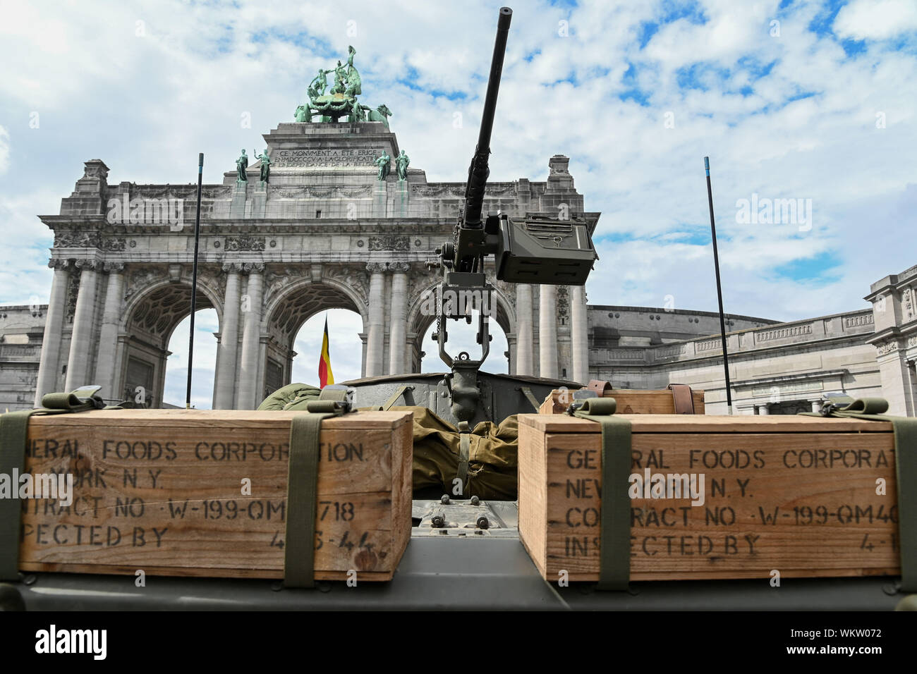 Liberation of brussels 1944 hi-res stock photography and images - Alamy