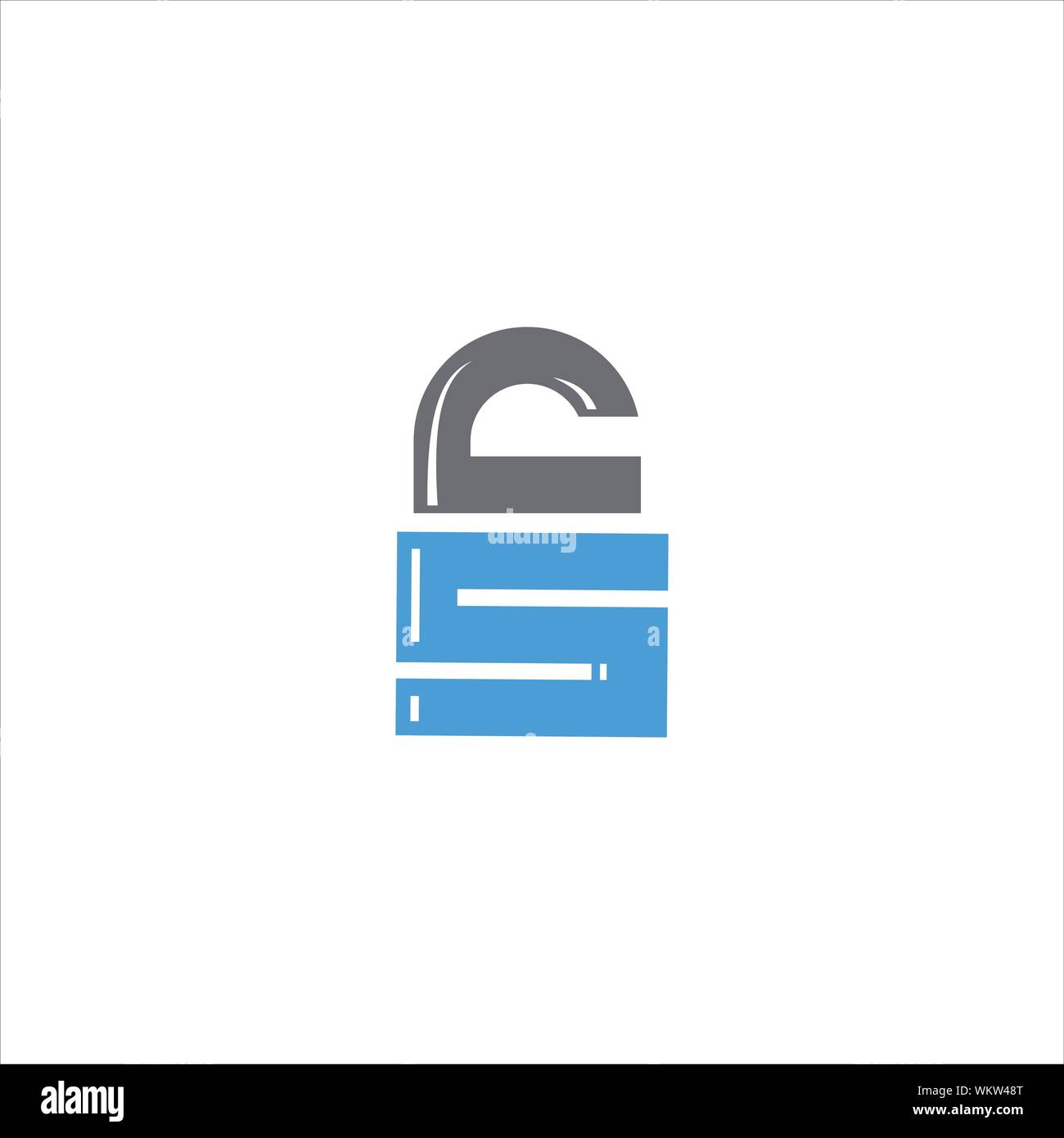 CS and SC creative initial based letter icon logo vector designs Stock ...