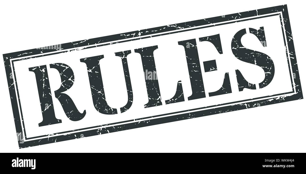 Rules seal Black and White Stock Photos & Images - Alamy