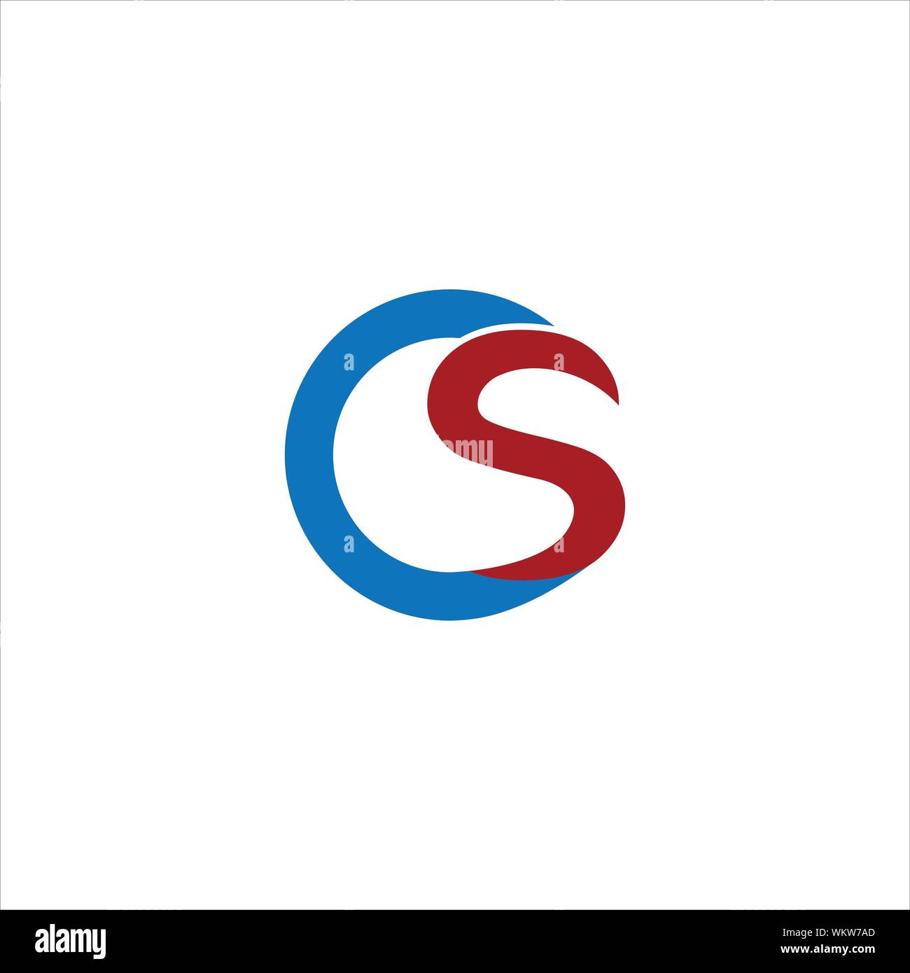 CS and SC creative initial based letter icon logo vector designs Stock ...