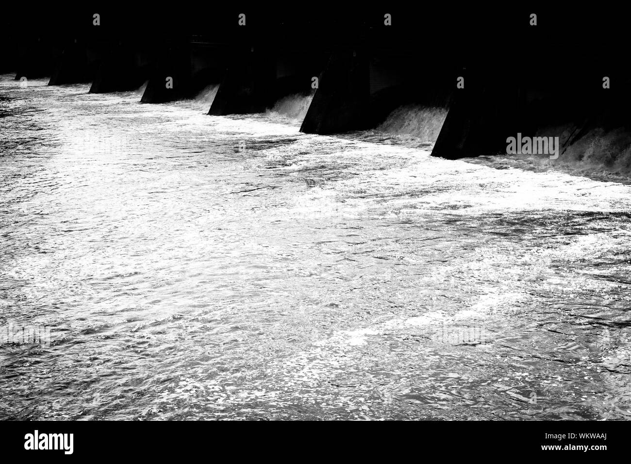 Water flowing dam dam hi-res stock photography and images - Alamy