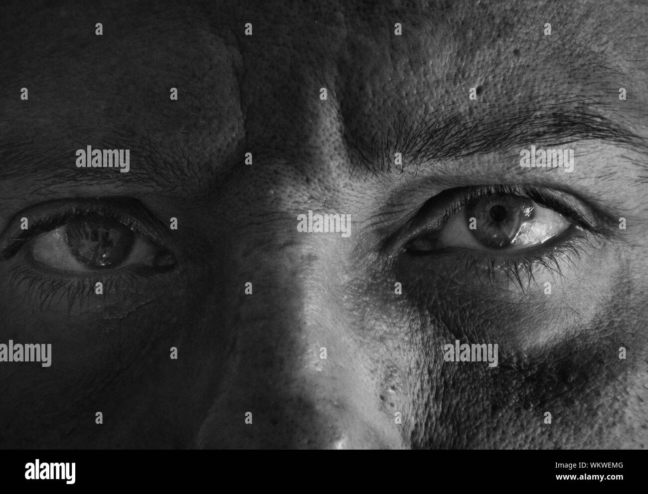 Eyes of a man hi-res stock photography and images - Alamy
