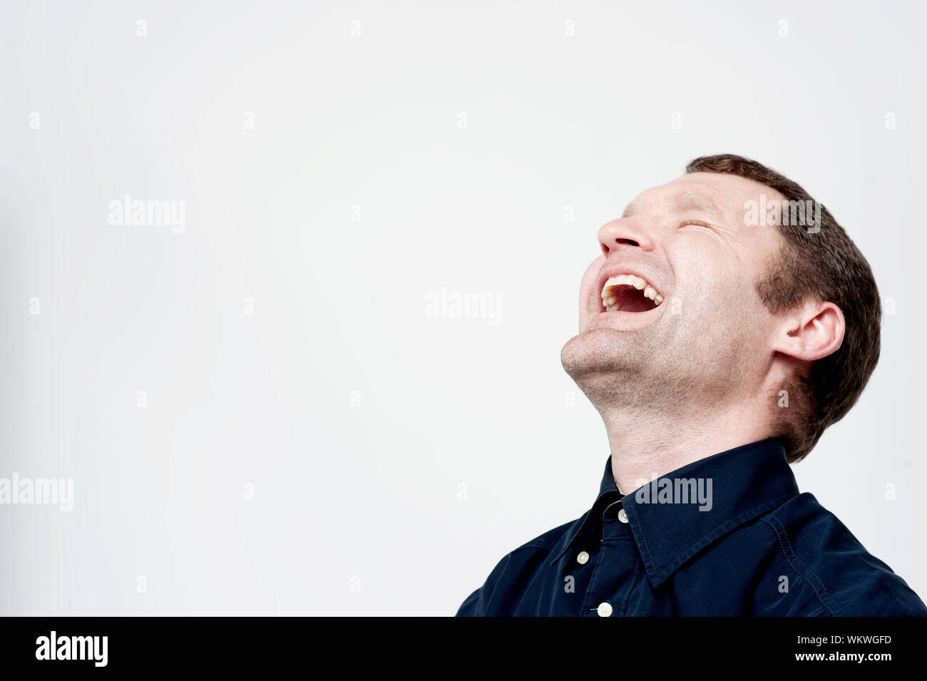Hard laughter hi-res stock photography and images - Alamy
